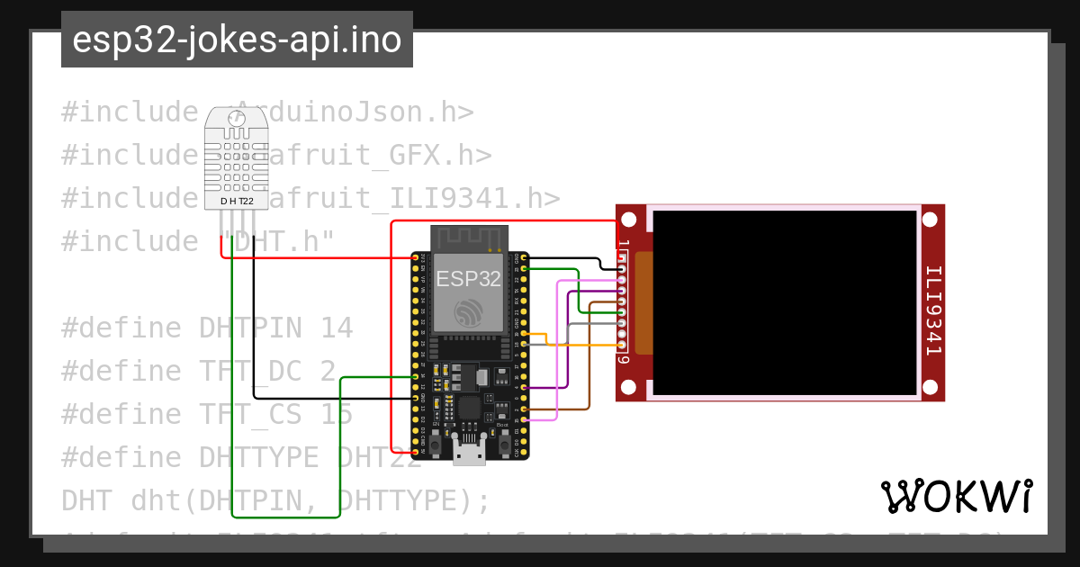 Dht11 Colour Display Wokwi Esp32 Stm32 Arduino Simulator 0404
