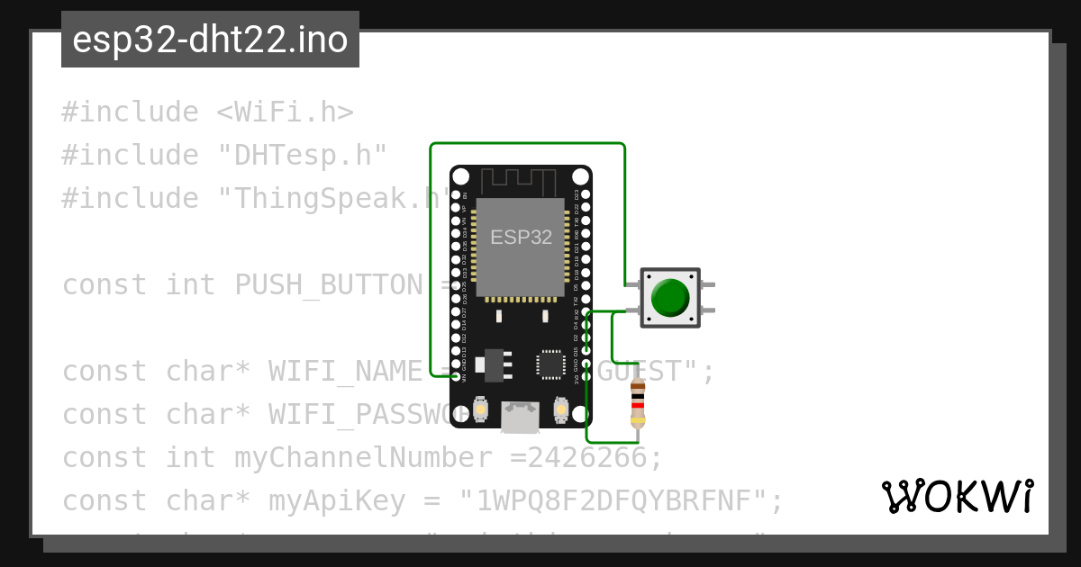 Esp32 Dht22 Thingspeak Shashank M Gowda Copy Wokwi Esp32 Stm32 Arduino Simulator 4844
