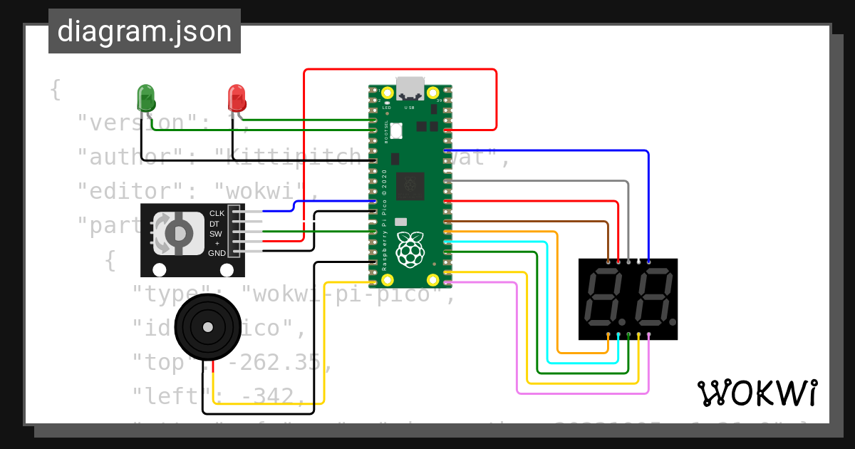 Kitchenclock Copy ล่าสุด Wokwi Esp32 Stm32 Arduino Simulator