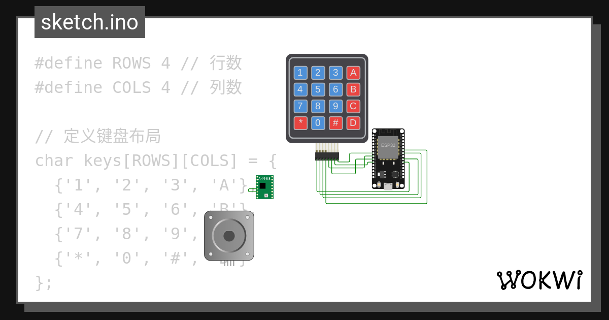 A4988 Copy Wokwi Esp32 Stm32 Arduino Simulator 8443