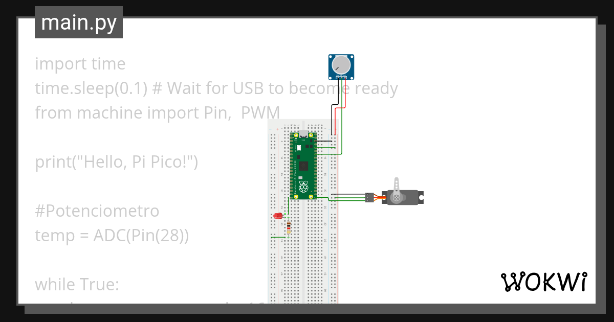 pwm servo - Wokwi ESP32, STM32, Arduino Simulator