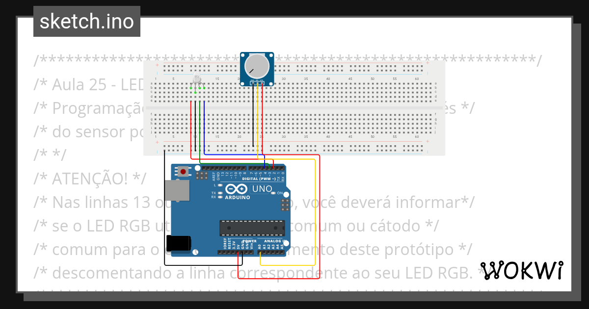led rgb - Wokwi ESP32, STM32, Arduino Simulator