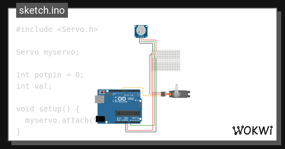 Sample Knob Project Wokwi Esp32 Stm32 Arduino Simulator 0769