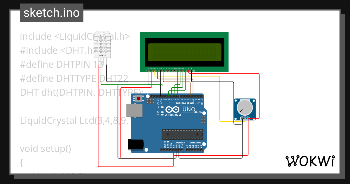 Temp And Hum Wokwi Esp32 Stm32 Arduino Simulator 