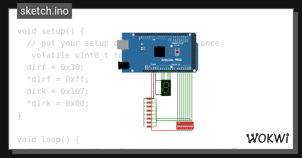 7seg - Wokwi ESP32, STM32, Arduino Simulator 7seg - Wokwi ESP32, STM32, Arduino Simulator