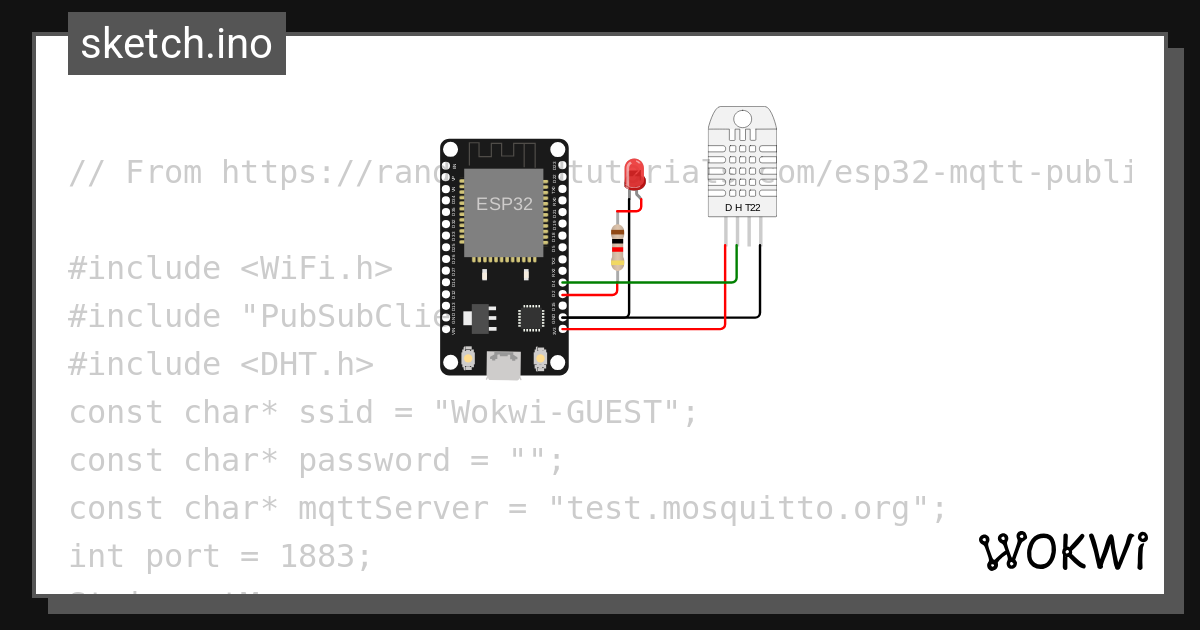 Mqtt Tempertatura Wokwi Esp32 Stm32 Arduino Simulator 4555