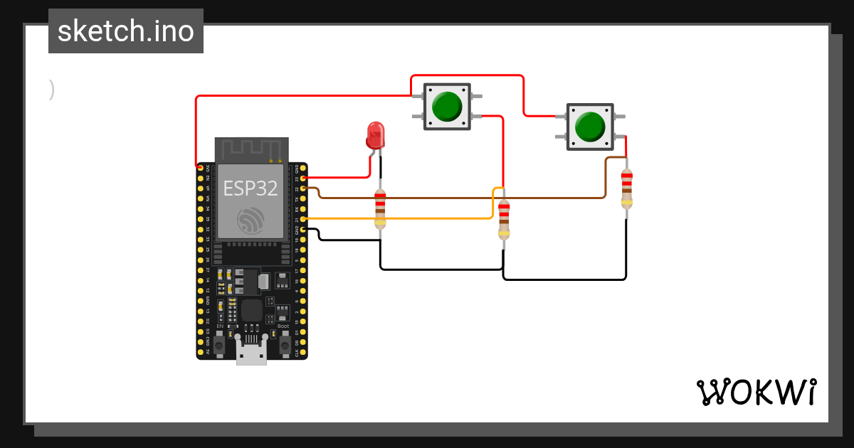 actividad 8 - Wokwi ESP32, STM32, Arduino Simulator