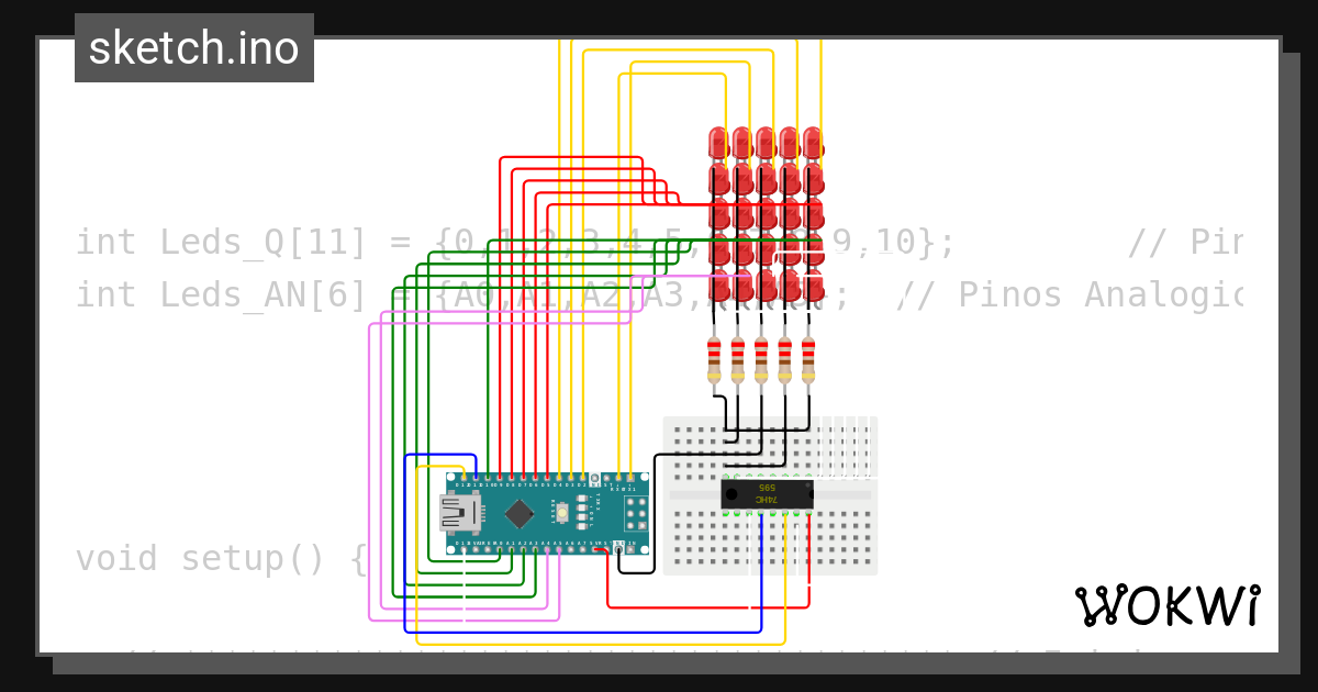 Leds Wokwi Esp32 Stm32 Arduino Simulator 5519