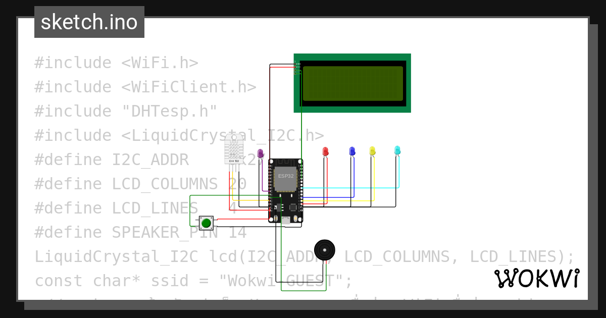 Esp8266 Mc Status With Lampscreen Wokwi Esp32 Stm32 Arduino Simulator