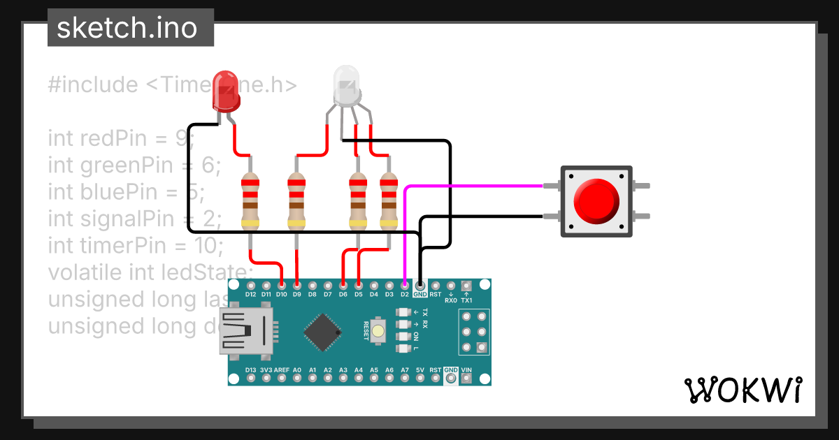 nano LED controller_6 - Wokwi ESP32, STM32, Arduino Simulator