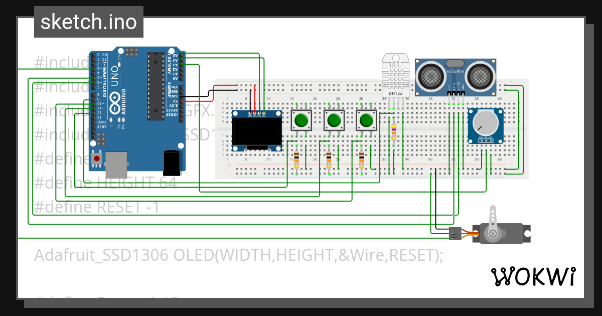 สอบปลายภาค Wokwi Esp32 Stm32 Arduino Simulator 7177