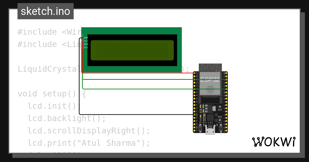 Liquidcrystal Ep32 Wokwi Esp32 Stm32 Arduino Simulator 0236
