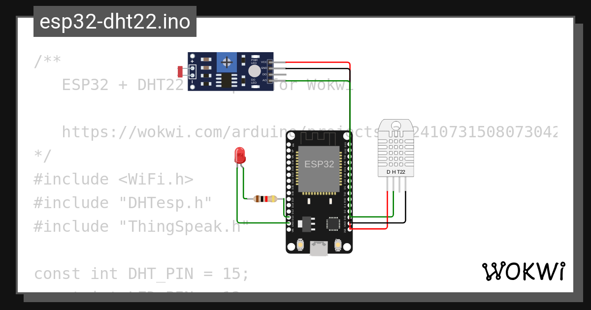 Esp32 Dht22 Lab 2 Uy Wokwi Esp32 Stm32 Arduino Simulator