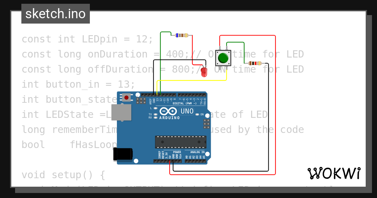 Beep And Led With Certain Time Rob Code 2 Wokwi Esp32 Stm32 1056