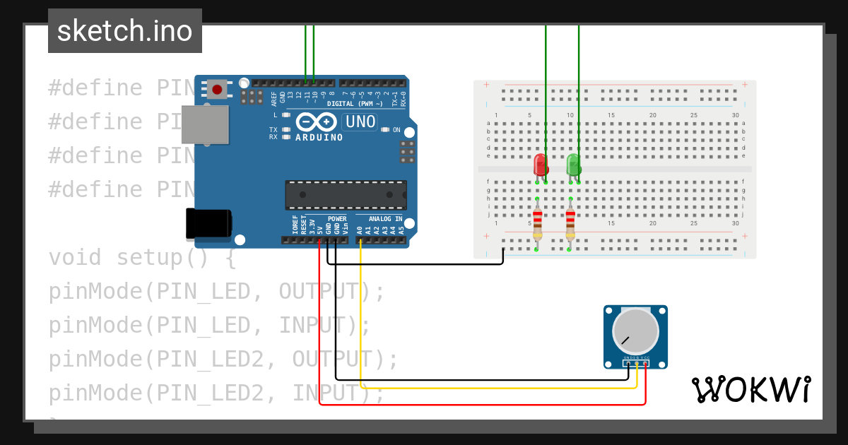 Практична №4 Wokwi Esp32 Stm32 Arduino Simulator 