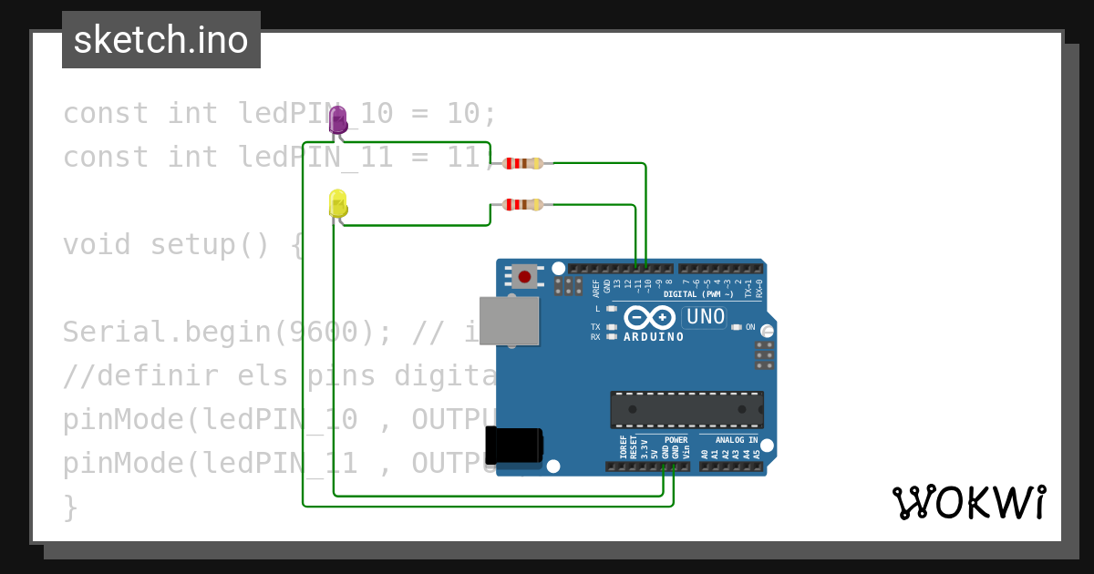 Arduino Amb Wowki Wokwi Esp32 Stm32 Arduino Simulator