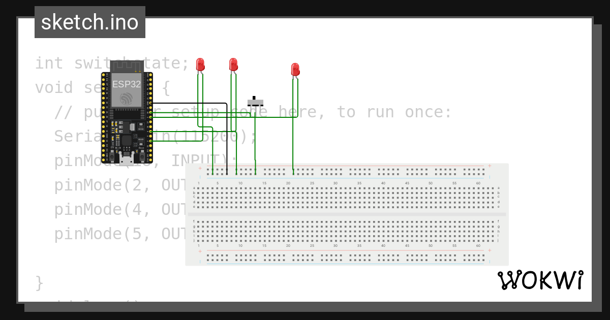 Switch Wokwi Esp32 Stm32 Arduino Simulator 1491