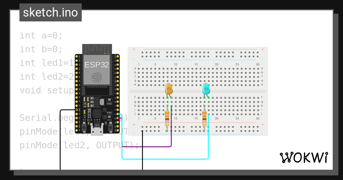 Ciclos Wokwi Esp32 Stm32 Arduino Simulator 2572