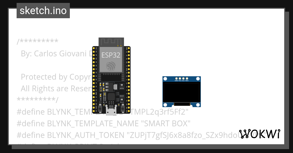 SMART_BOX - Wokwi ESP32, STM32, Arduino Simulator
