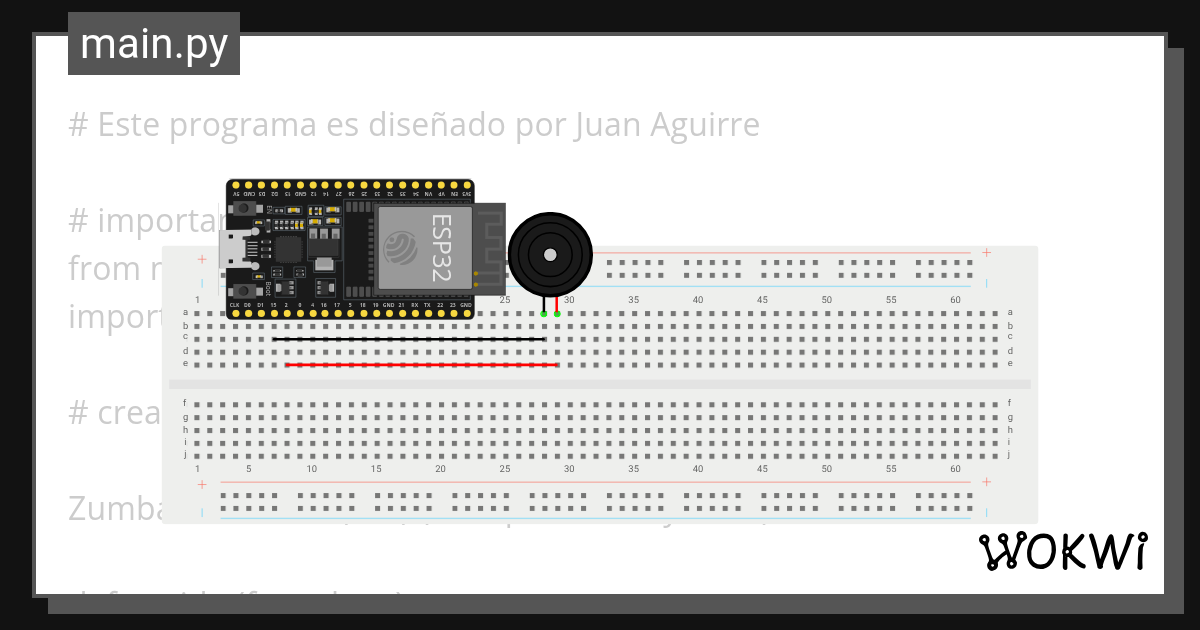 Buzzer Wokwi Esp32 Stm32 Arduino Simulator