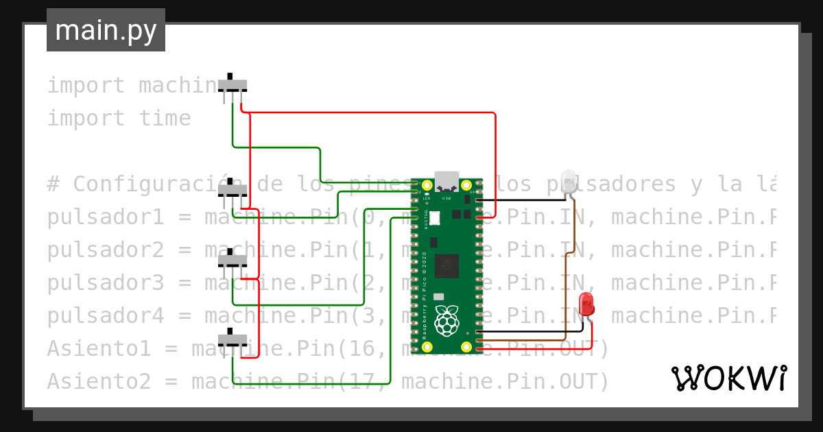 Coche Wokwi Esp32 Stm32 Arduino Simulator 4365