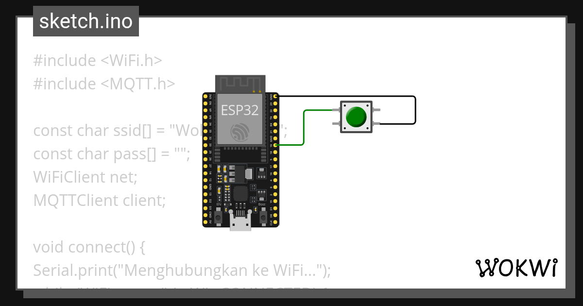 MQTT - Wokwi ESP32, STM32, Arduino Simulator