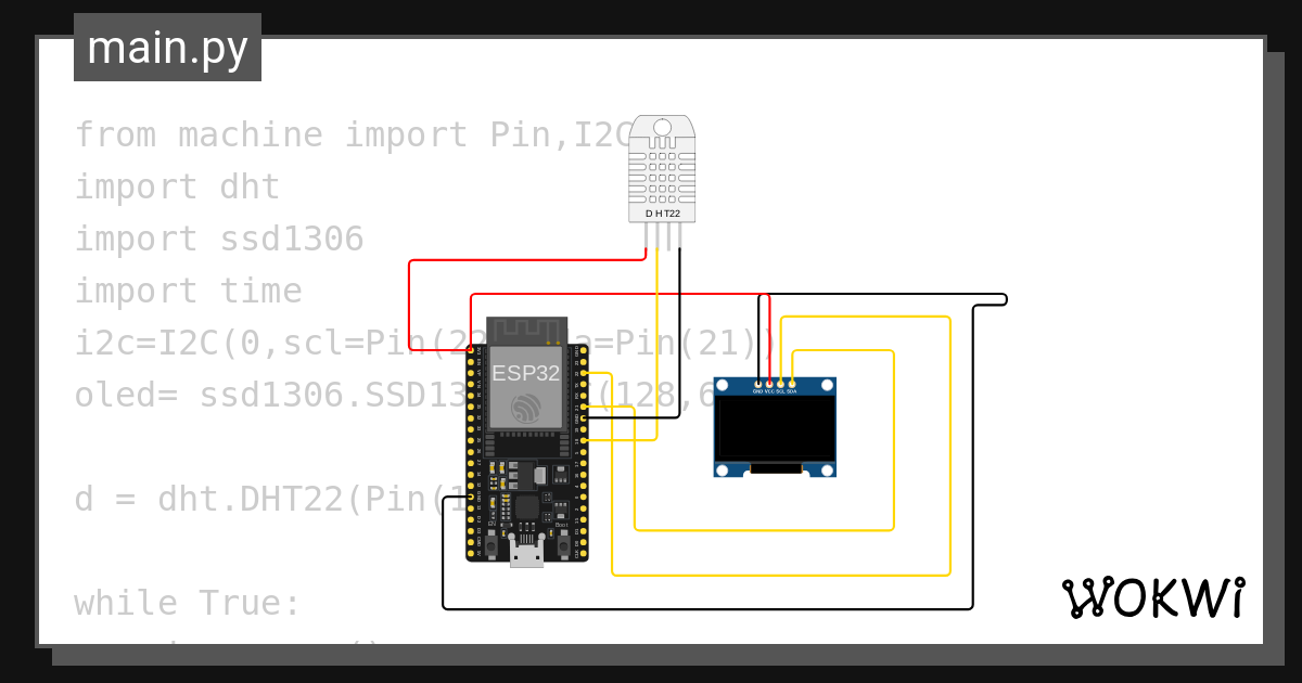 Ejercicio Sensor Wokwi Esp32 Stm32 Arduino Simulator 