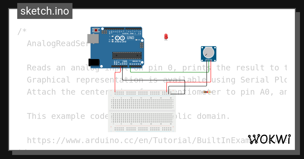 Pot Wokwi Esp32 Stm32 Arduino Simulator 