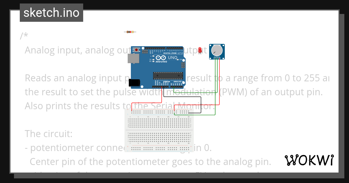 AC71_Potentiometer - Wokwi ESP32, STM32, Arduino Simulator
