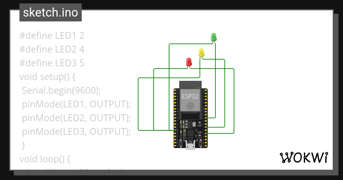 09 - Wokwi ESP32, STM32, Arduino Simulator