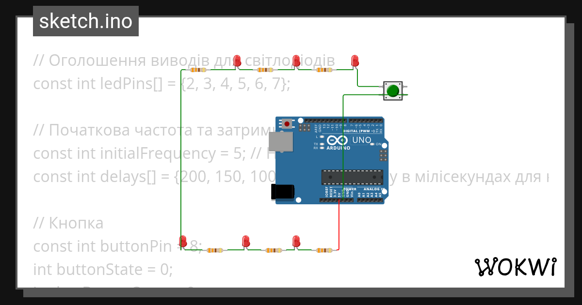 lab1 - Wokwi ESP32, STM32, Arduino Simulator
