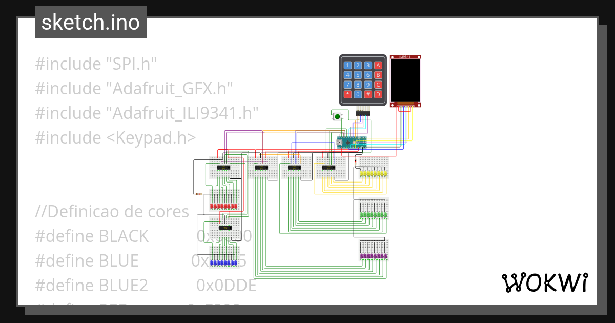 40-saidas-display-pix - Wokwi ESP32, STM32, Arduino Simulator