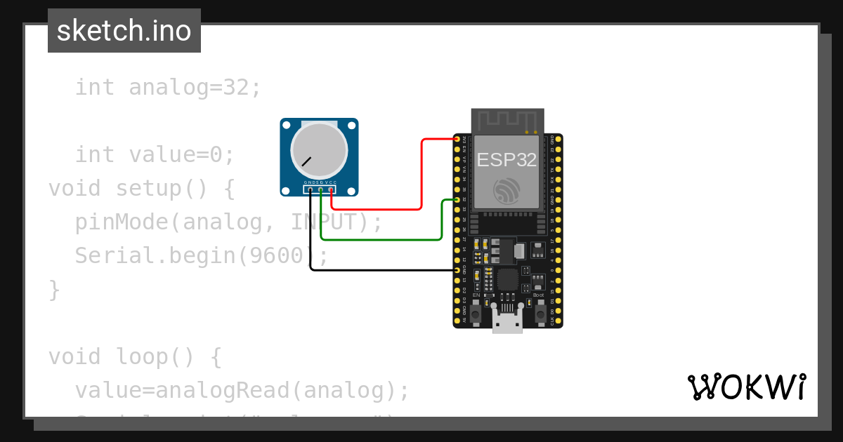 EX.3 - Wokwi ESP32, STM32, Arduino Simulator EX.3 - Wokwi ESP32, STM32, Arduino Simulator