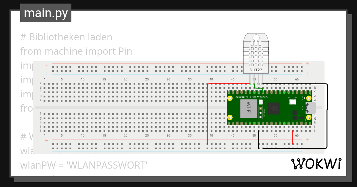 GFN Projekt - Wokwi ESP32, STM32, Arduino Simulator