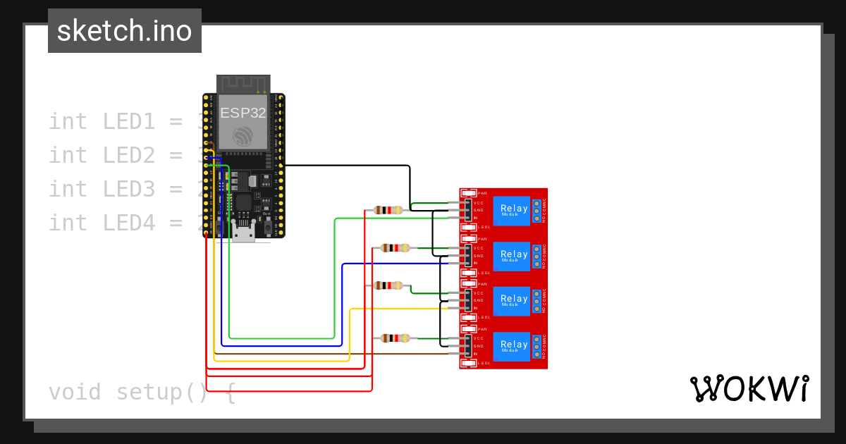 พริบๆ Wokwi Esp32 Stm32 Arduino Simulator