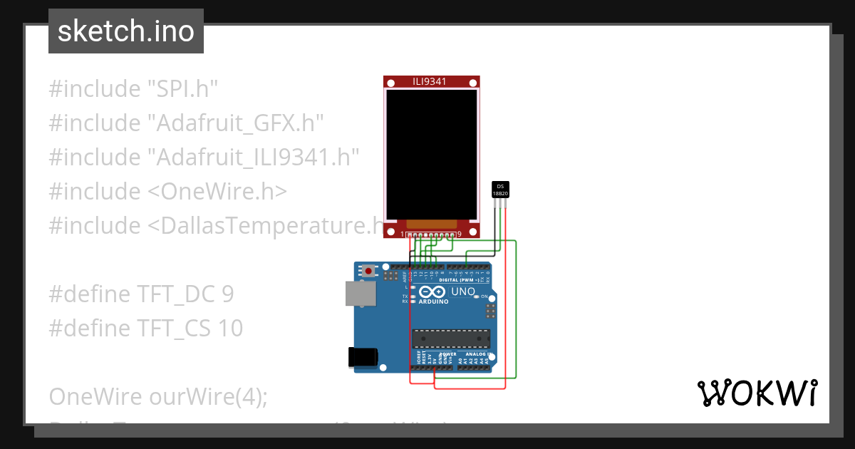 TFT - Wokwi ESP32, STM32, Arduino Simulator