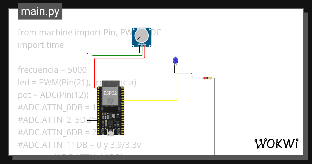 Ejercicio 9 Wokwi Esp32 Stm32 Arduino Simulator 0868
