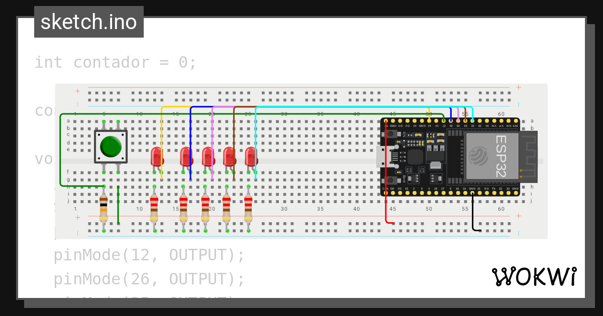 Mensaje Oculto Wokwi Esp32 Stm32 Arduino Simulator
