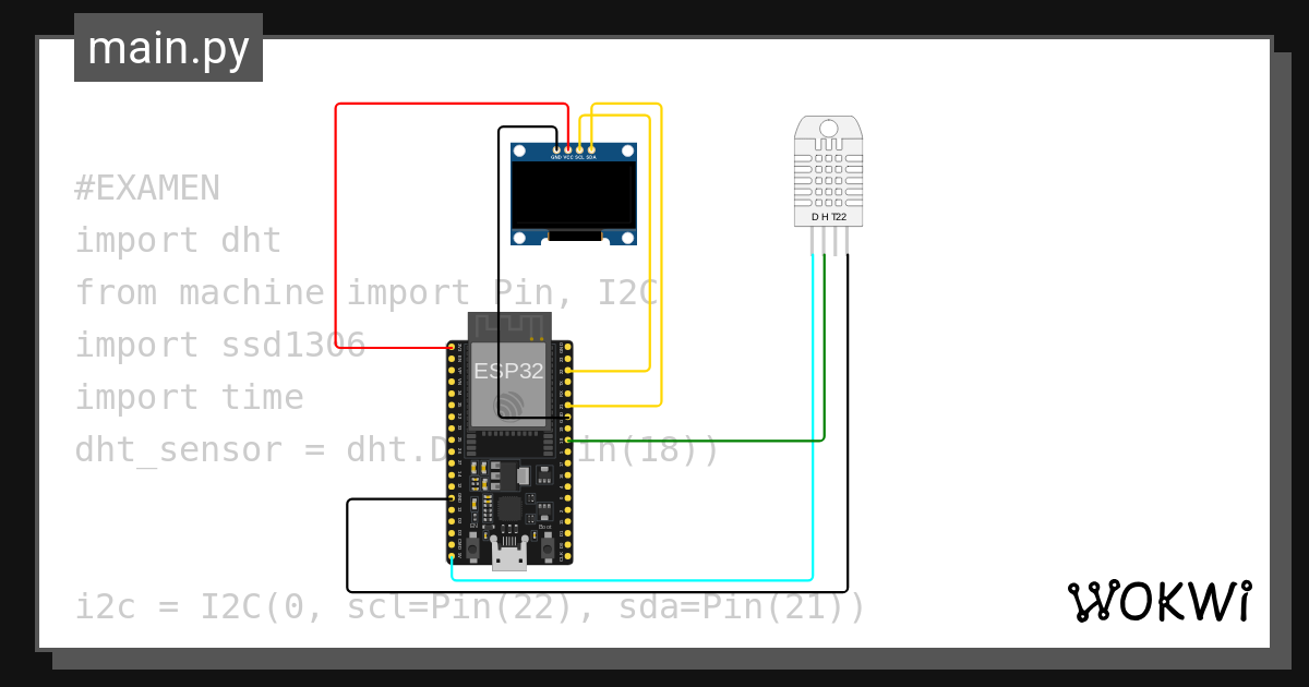 Examen Wokwi Esp32 Stm32 Arduino Simulator