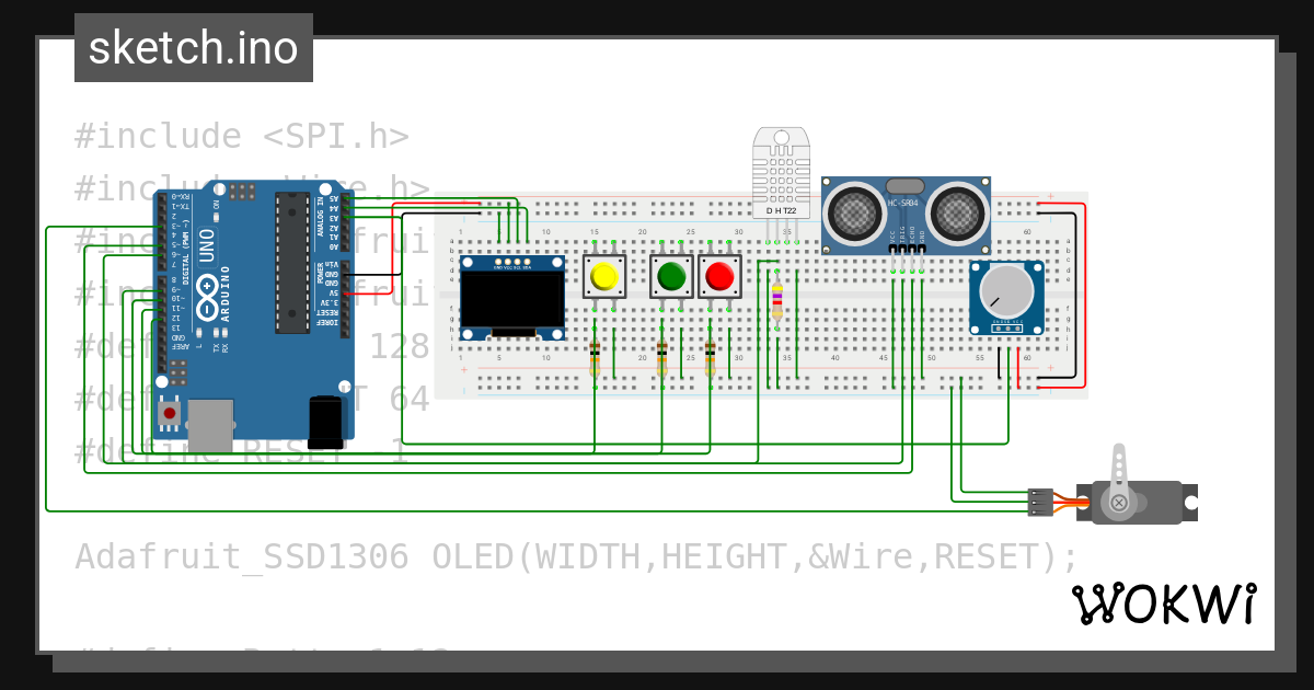 สอบปลายภาค0000 Wokwi Esp32 Stm32 Arduino Simulator 