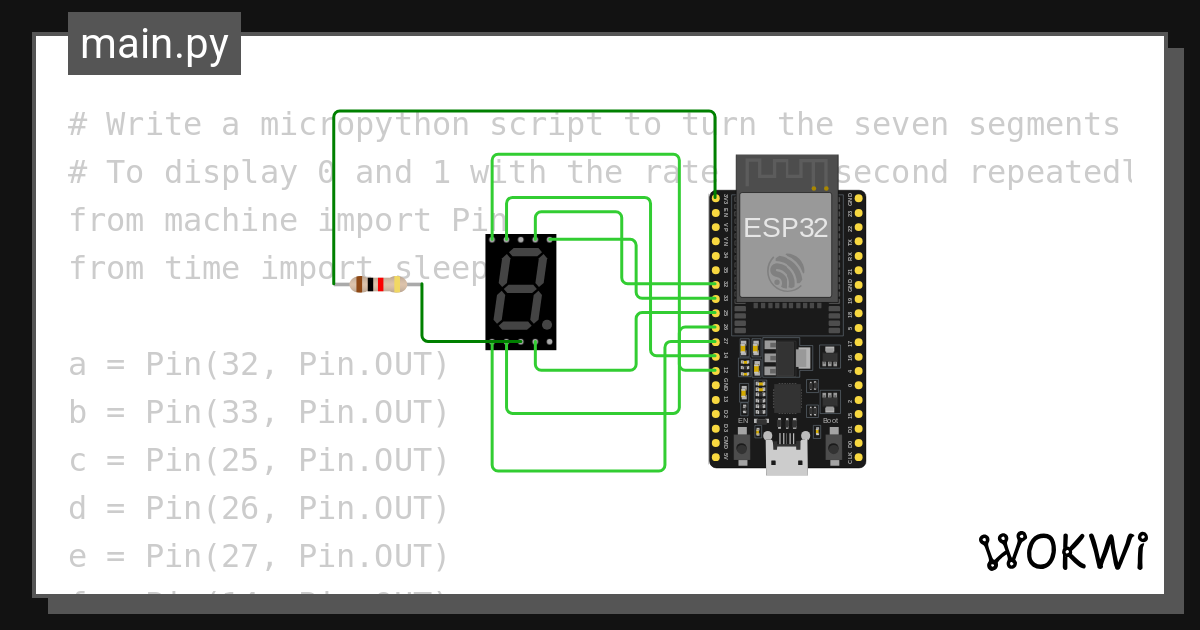 7segment Cc Copy Decimal Wokwi Esp32 Stm32 Arduino Simulator