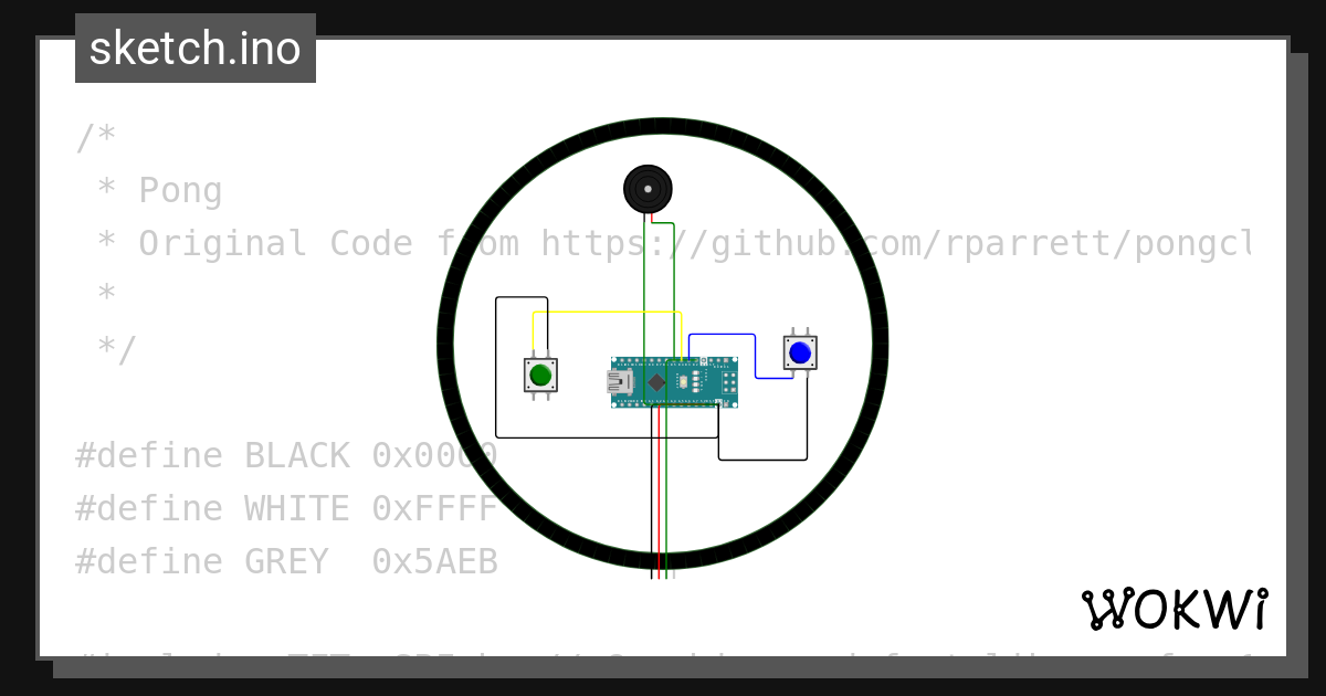 Alexgyver1pong Tm Copy 2 Wokwi Esp32 Stm32 Arduino Simulator