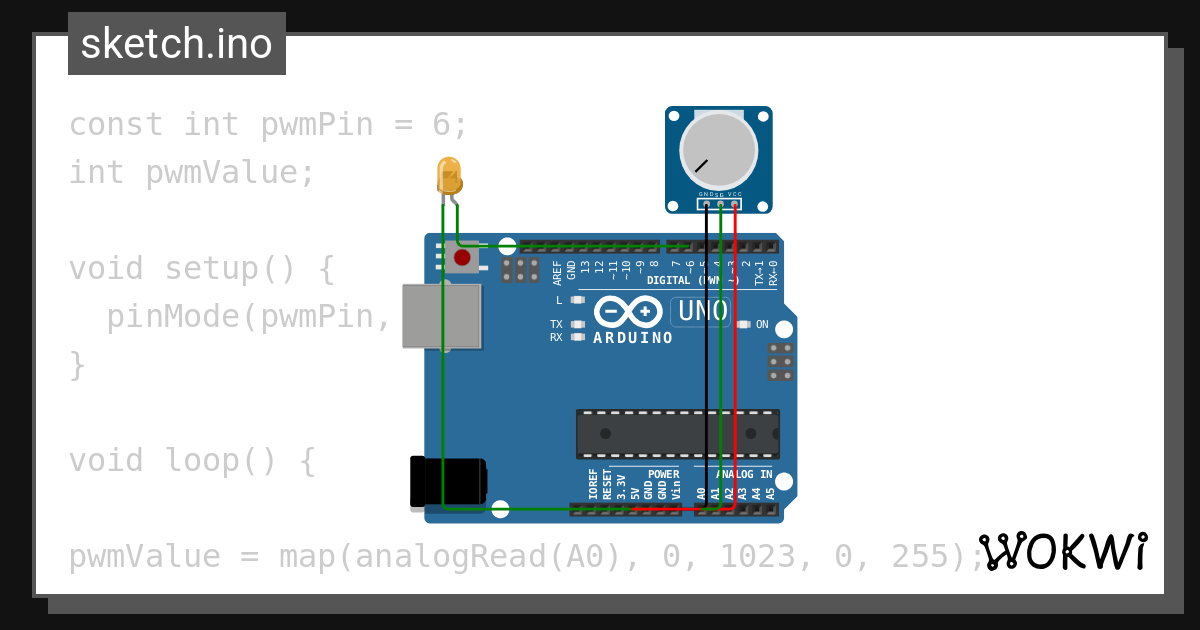 Pwm Output By Input Voltage 2 Wokwi Esp32 Stm32 Arduino Simulator 3674