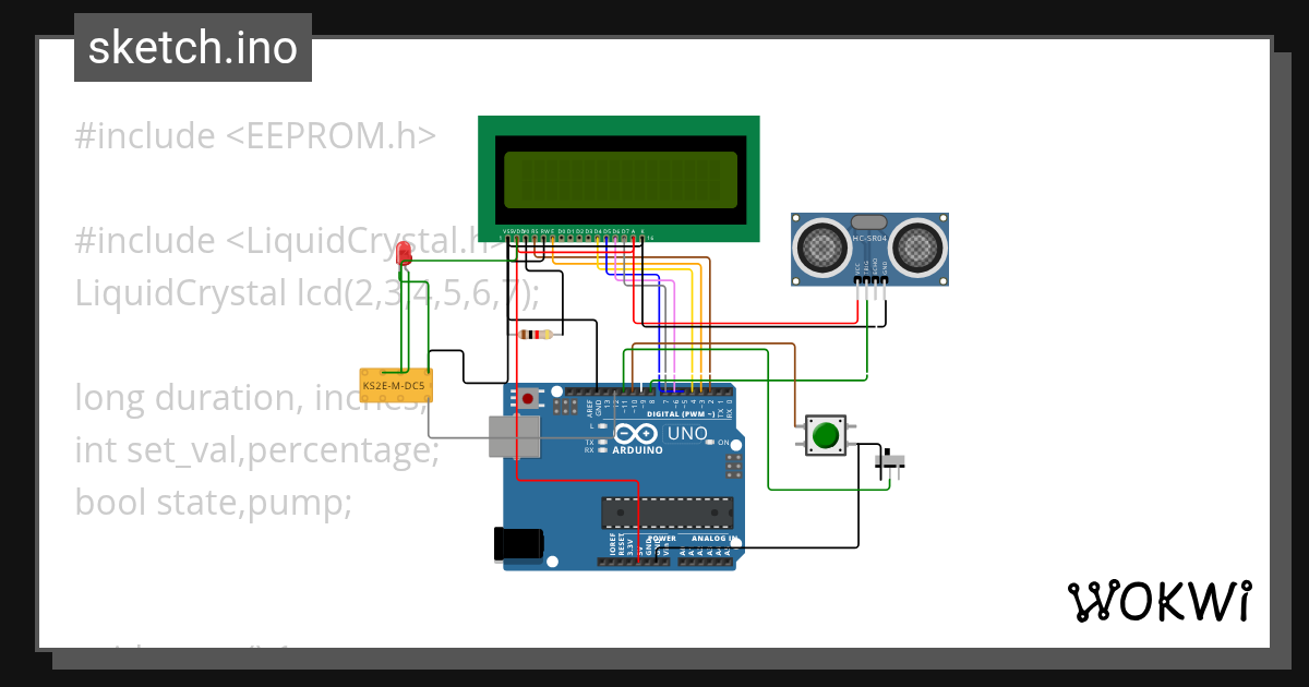 Water_Level_Controller - Wokwi ESP32, STM32, Arduino Simulator