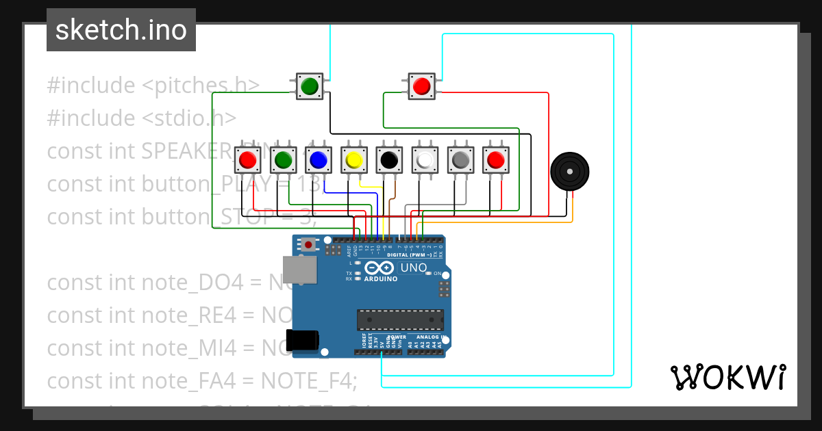 Ejercicio 4 Lab 2 - Wokwi ESP32, STM32, Arduino Simulator