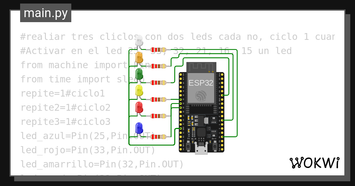 Ciclo 1 Wokwi Esp32 Stm32 Arduino Simulator 1595