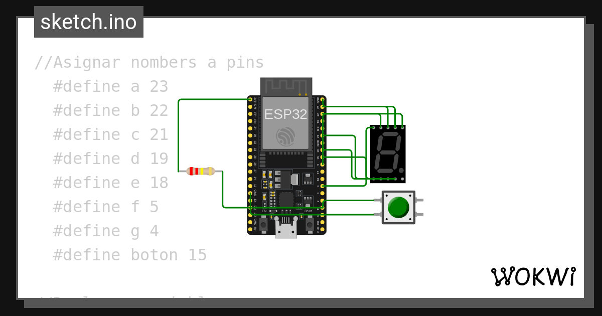 Con Boton Wokwi Esp32 Stm32 Arduino Simulator 