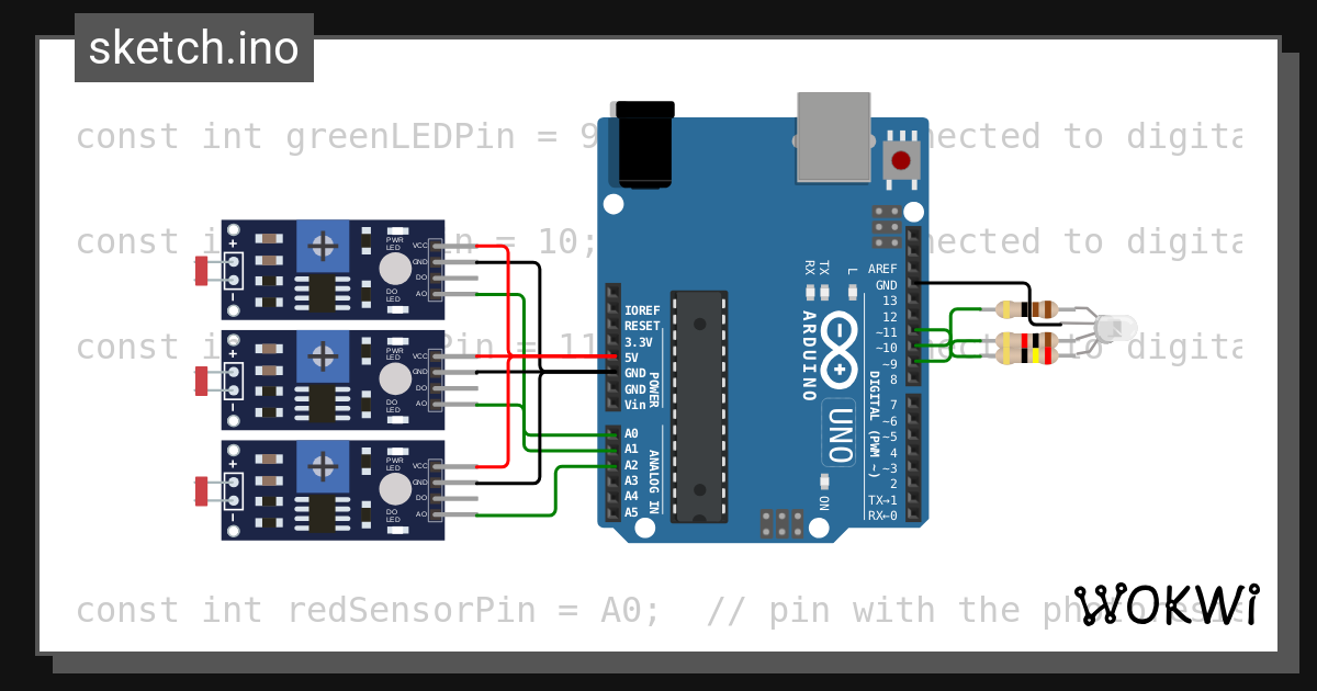 Lights Wokwi Esp32 Stm32 Arduino Simulator 5573