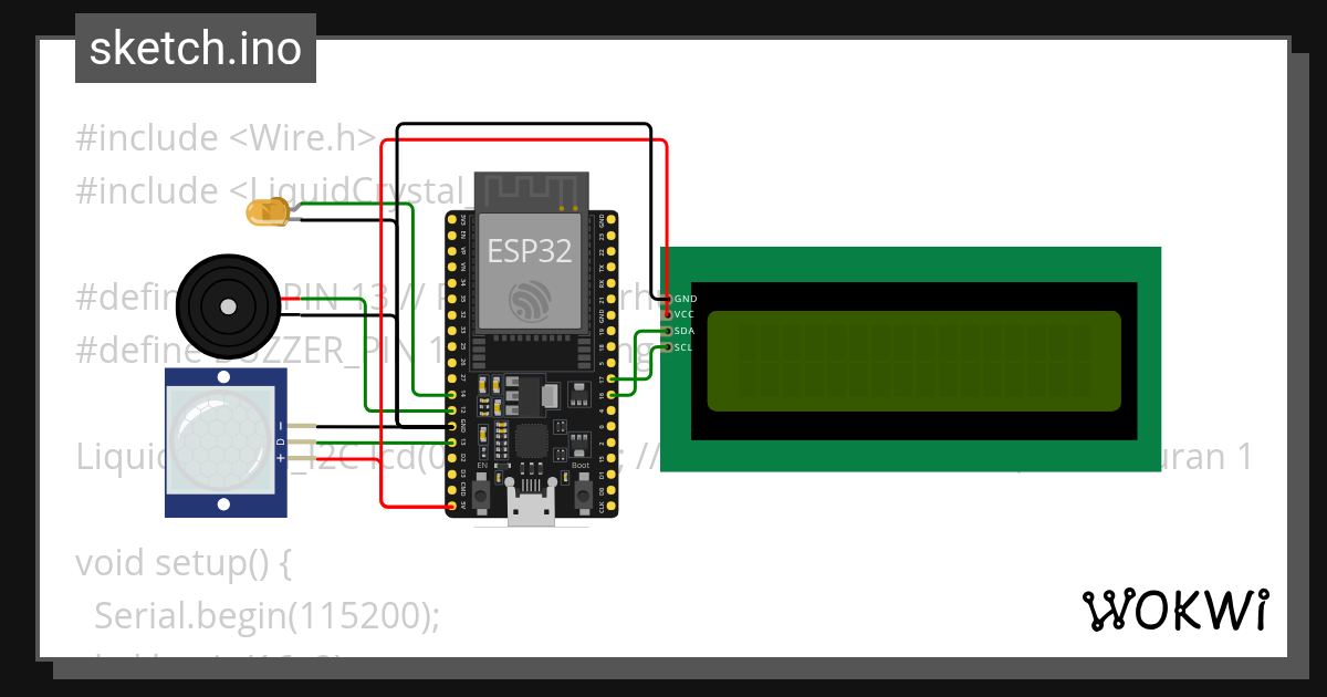 buzzer deep berdemeg lcd 22222222 - Wokwi ESP32, STM32, Arduino Simulator