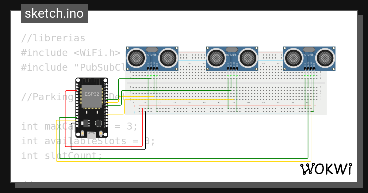 Ieet Parking Lot Wokwi Esp32 Stm32 Arduino Simulator